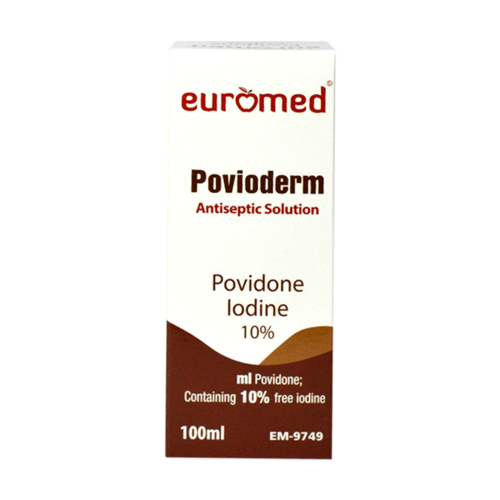 Povidone Iodine Antiseptic Solution 10% – Apple Med